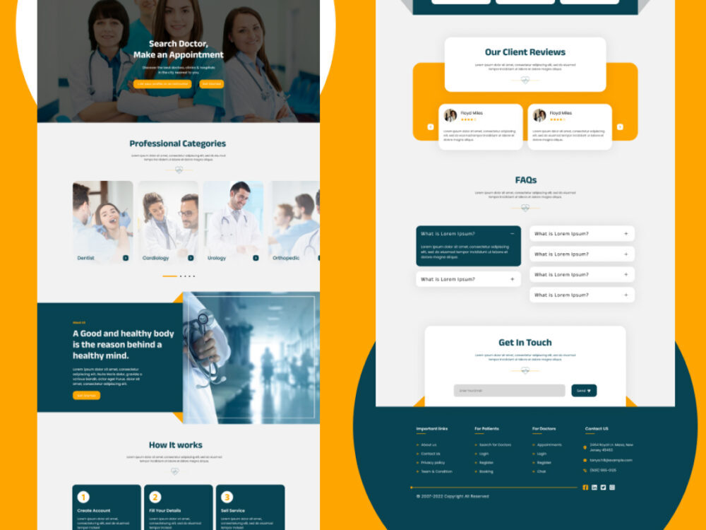 Doc Finder platform - Blue Infinity Tech LLP